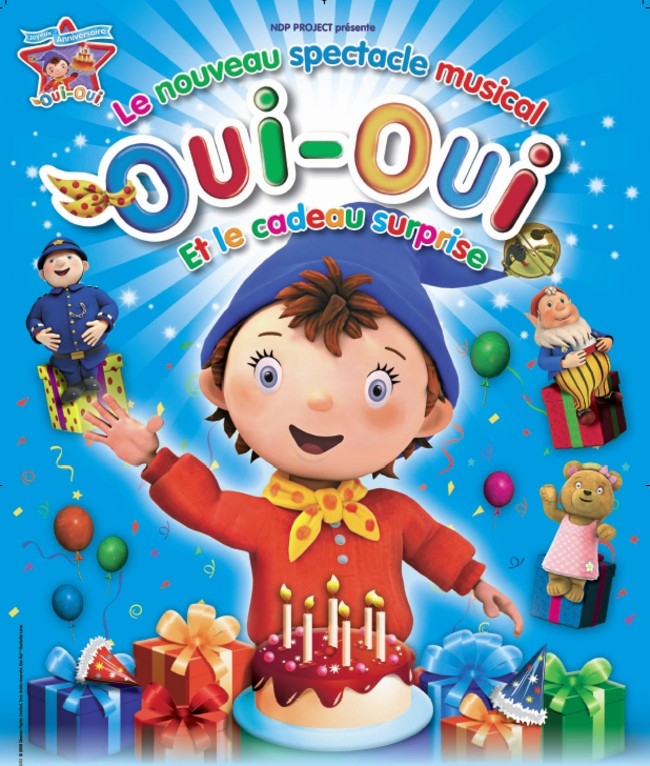 Oui Oui & le cadeau surprise - Spectacles - LillelaNuit.com