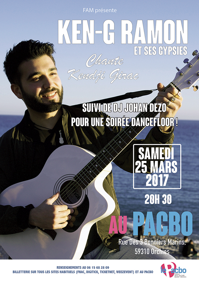 Ken-G Ramon chante Kendji Girac - Concerts - LillelaNuit.com