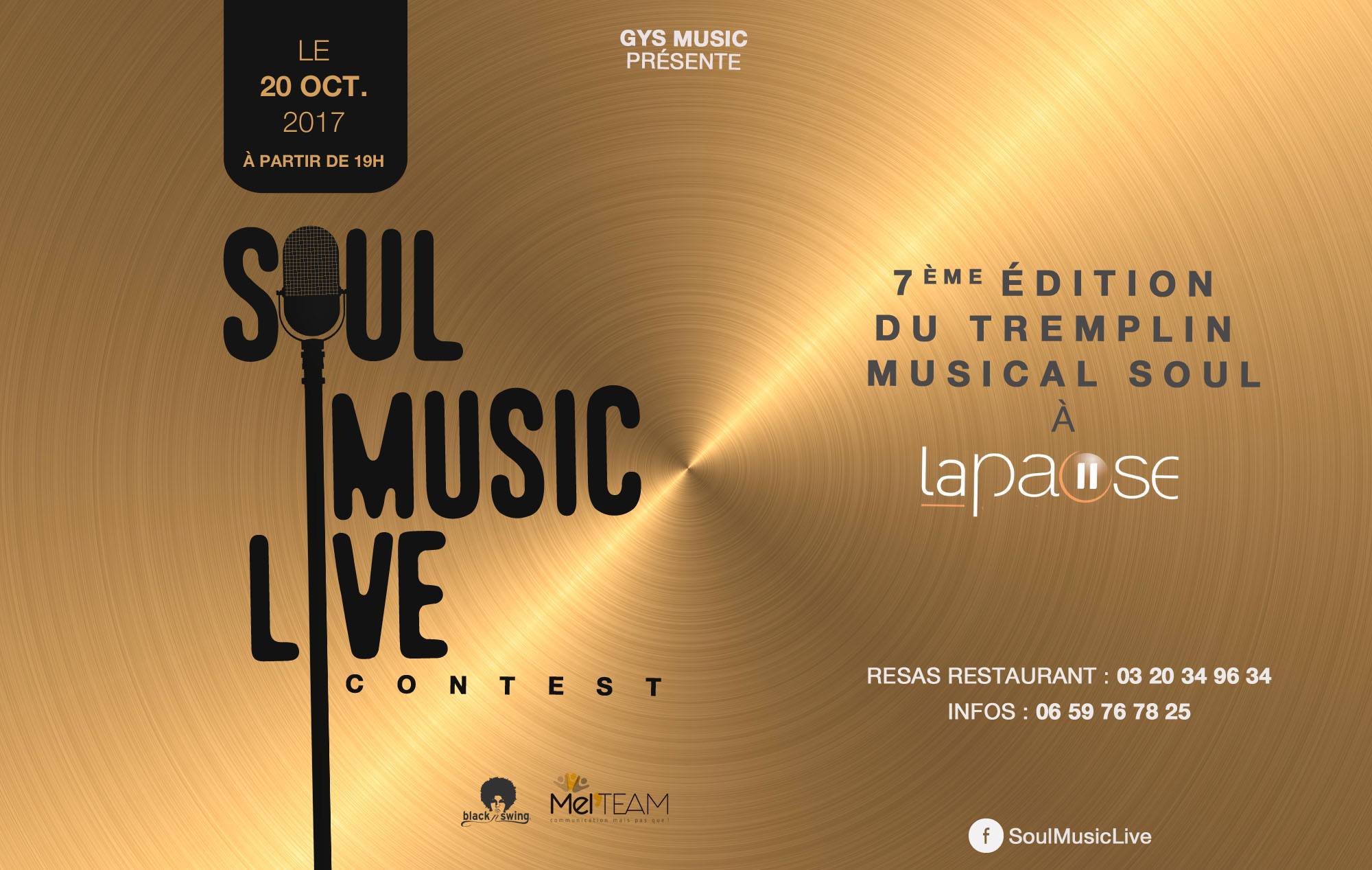 Soul Music Live Contest - Tremplin musical - Concerts - LillelaNuit.com