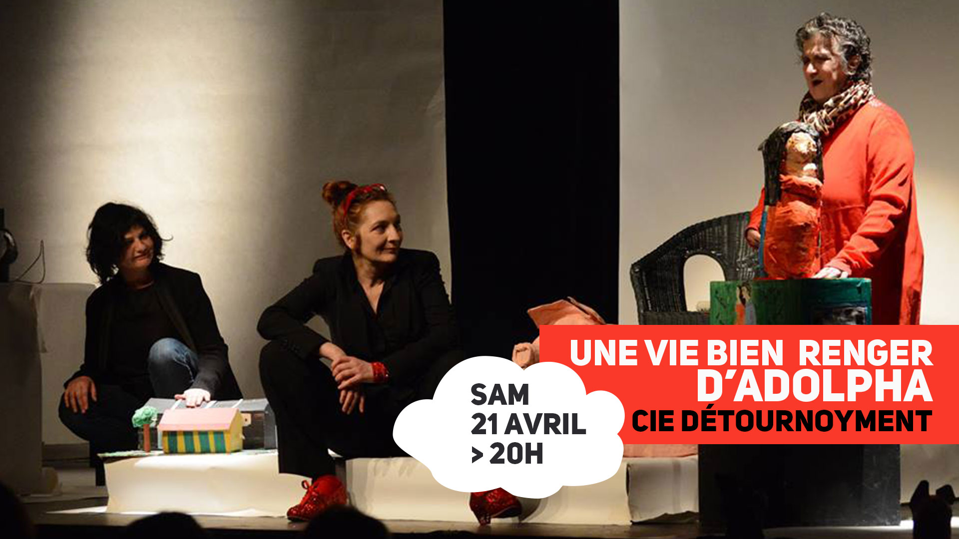 Une vie bien rEnger d'Adolpha - Spectacles - LillelaNuit.com