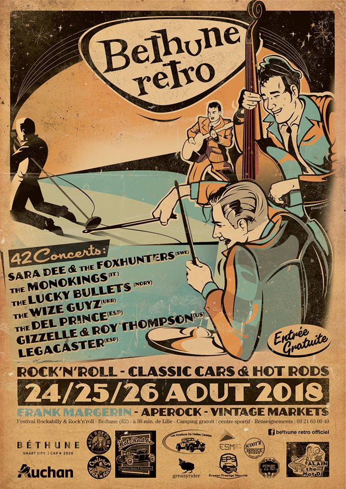 Béthune Rétro 2018, 16 ans déjà ! - Concerts - LillelaNuit.com