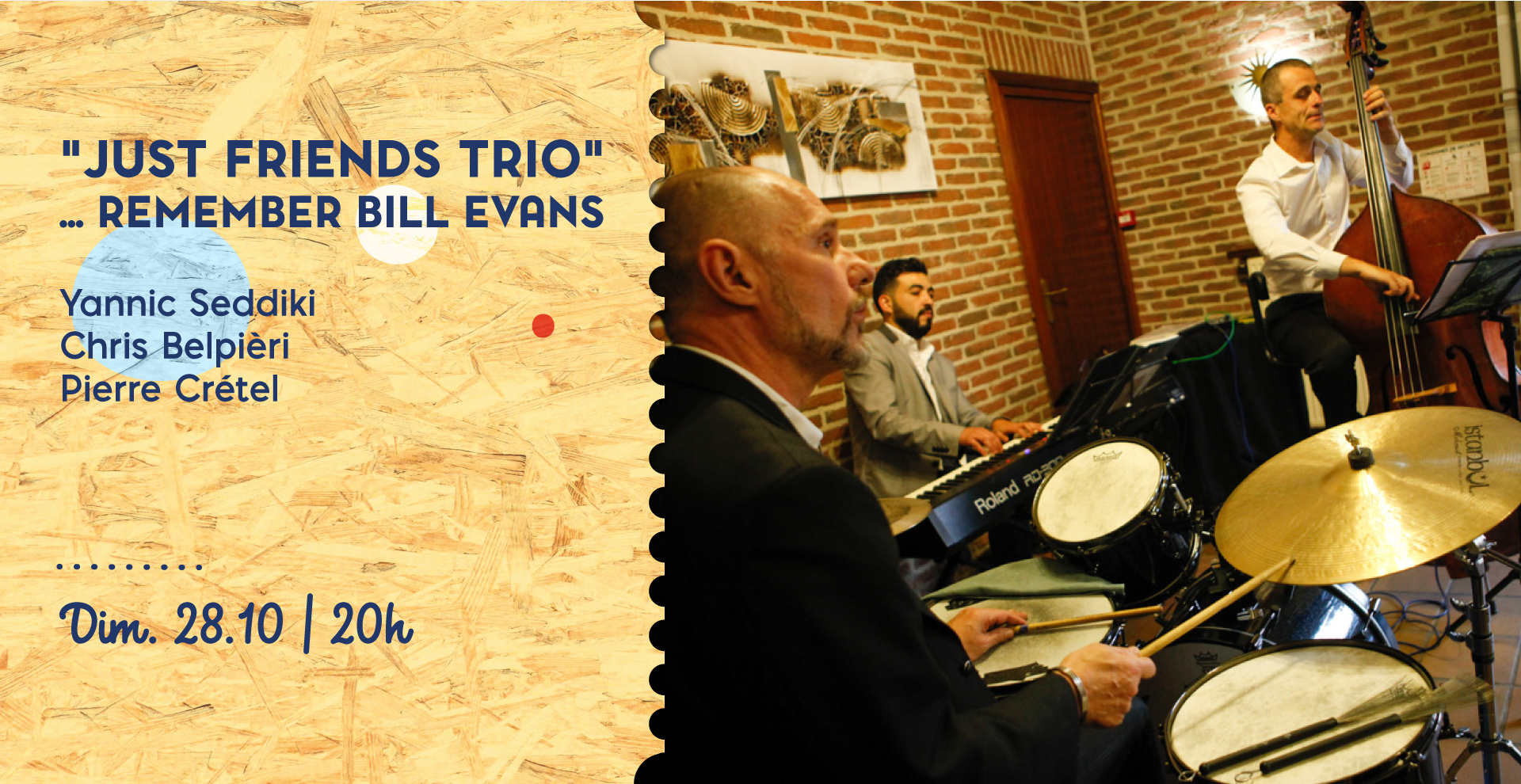 Just Friends Trio au Cirque - Concerts - LillelaNuit.com