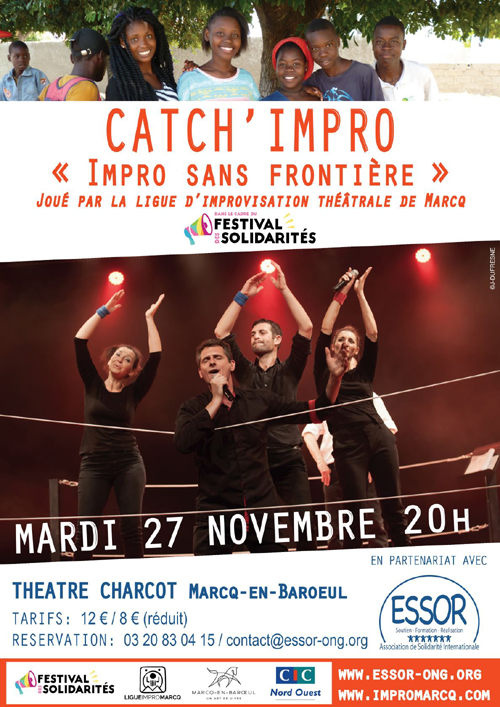 Catch'impro : impro sans frontière - Spectacles - LillelaNuit.com