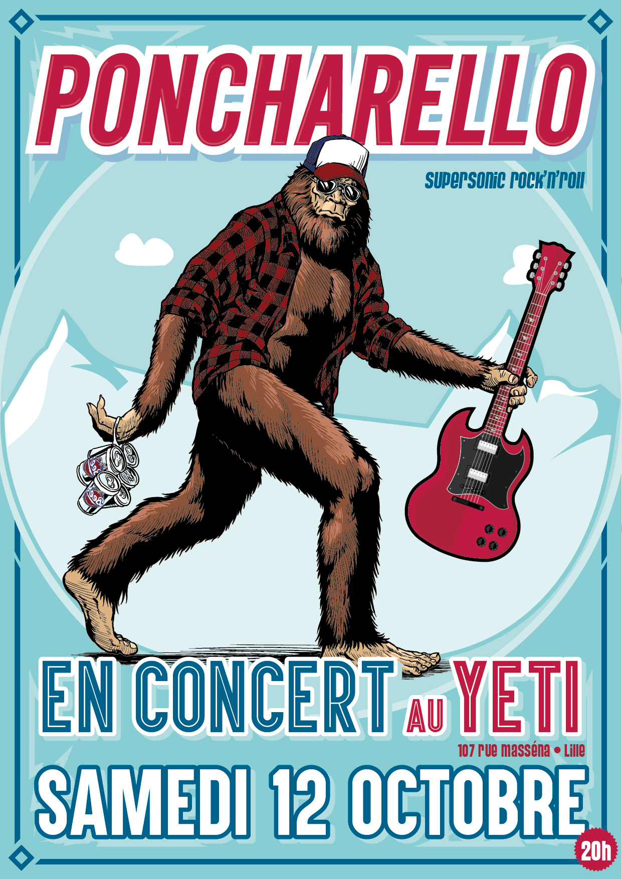 Poncharello en concert au Yeti - Concerts - LillelaNuit.com