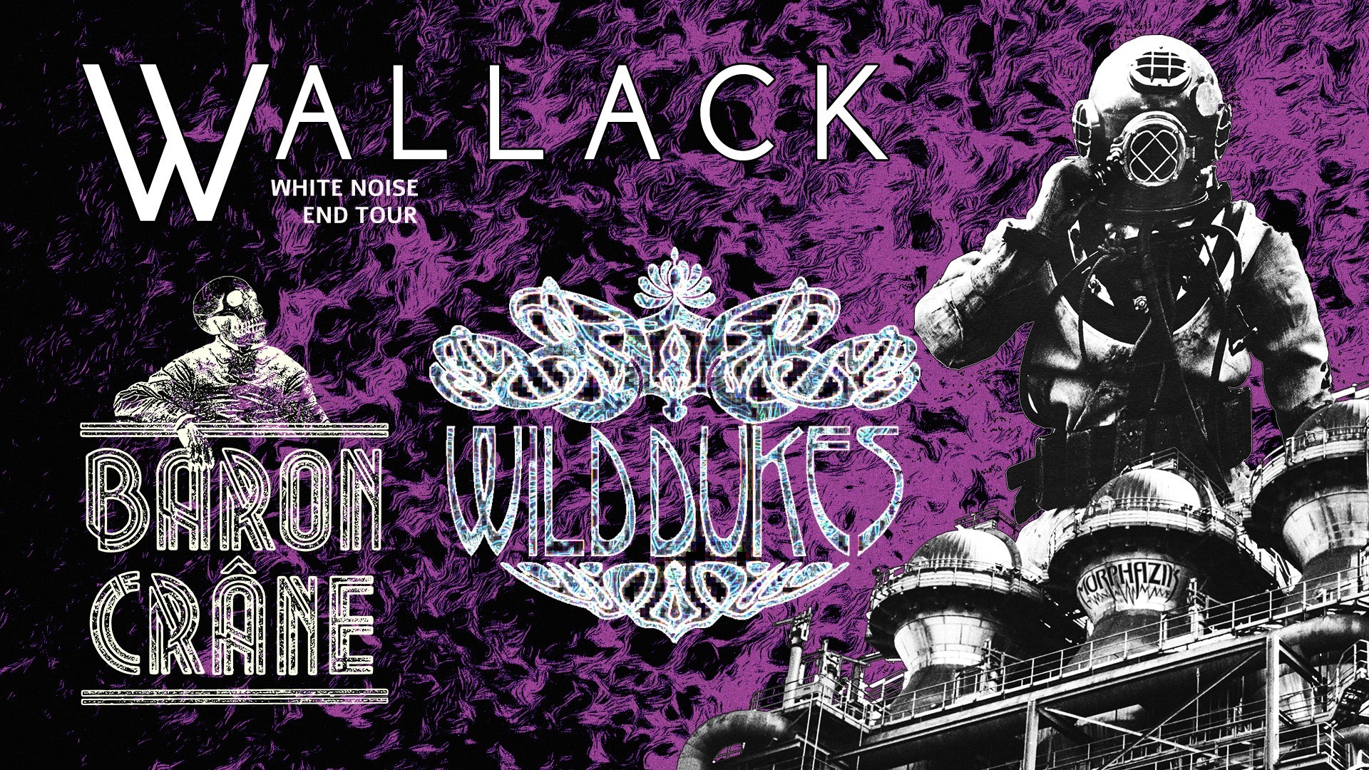 Wallack + Baron Crâne + The Wild Dukes - Concerts - LillelaNuit.com