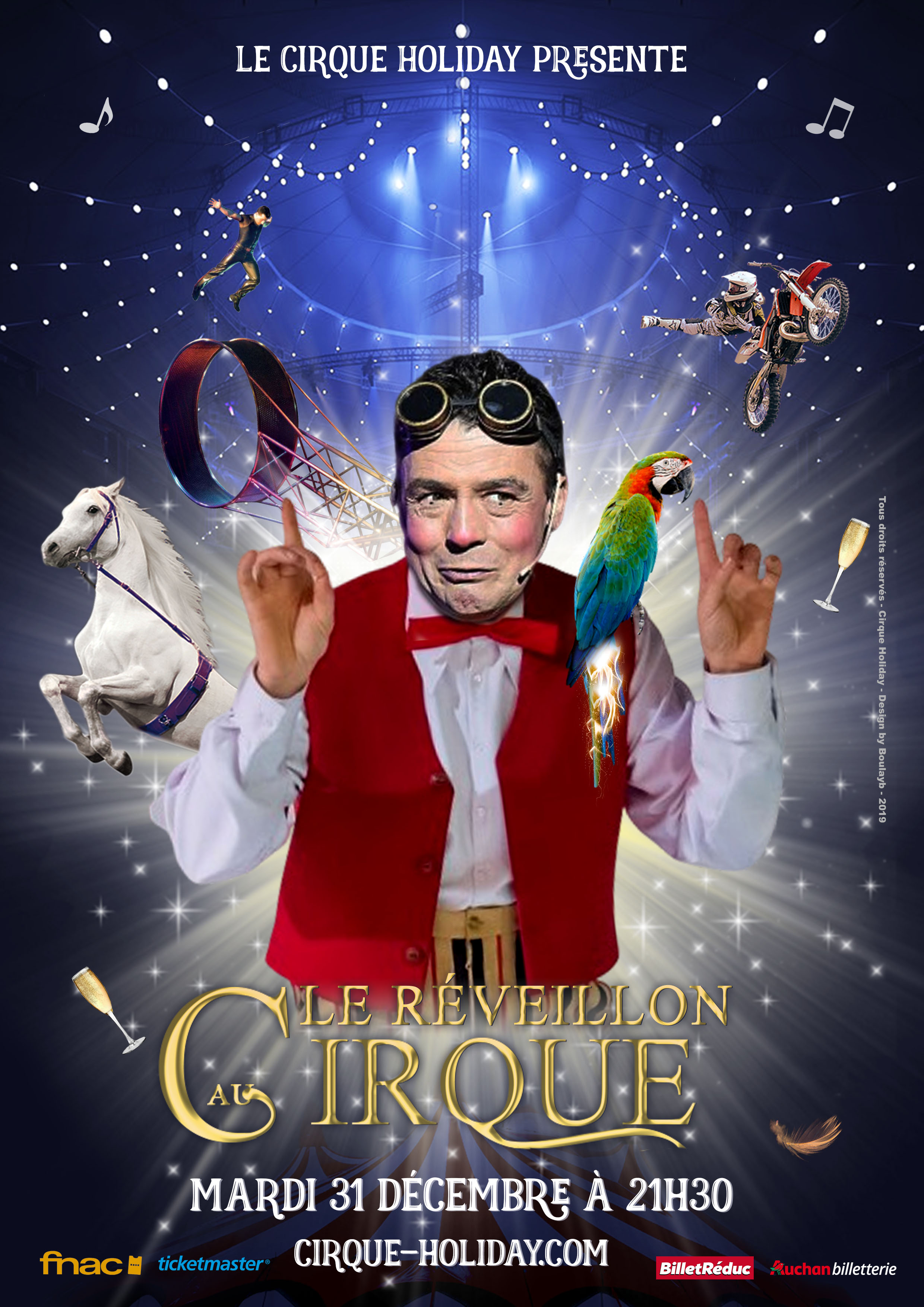 Réveillon au Cirque Holiday - Spectacles - LillelaNuit.com