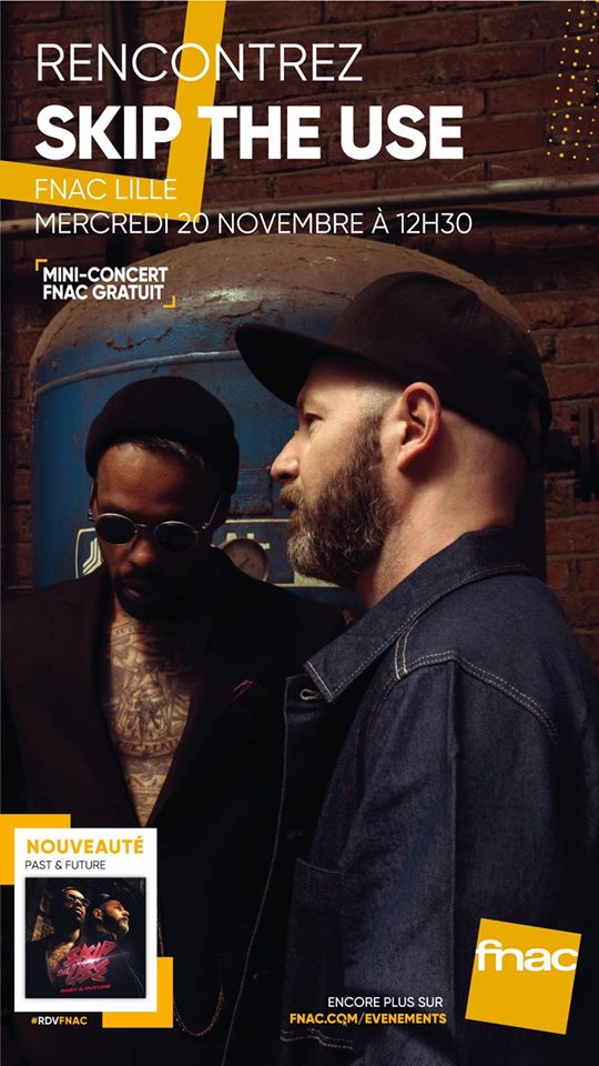 Skip The Use à la Fnac de Lille - Concerts - LillelaNuit.com