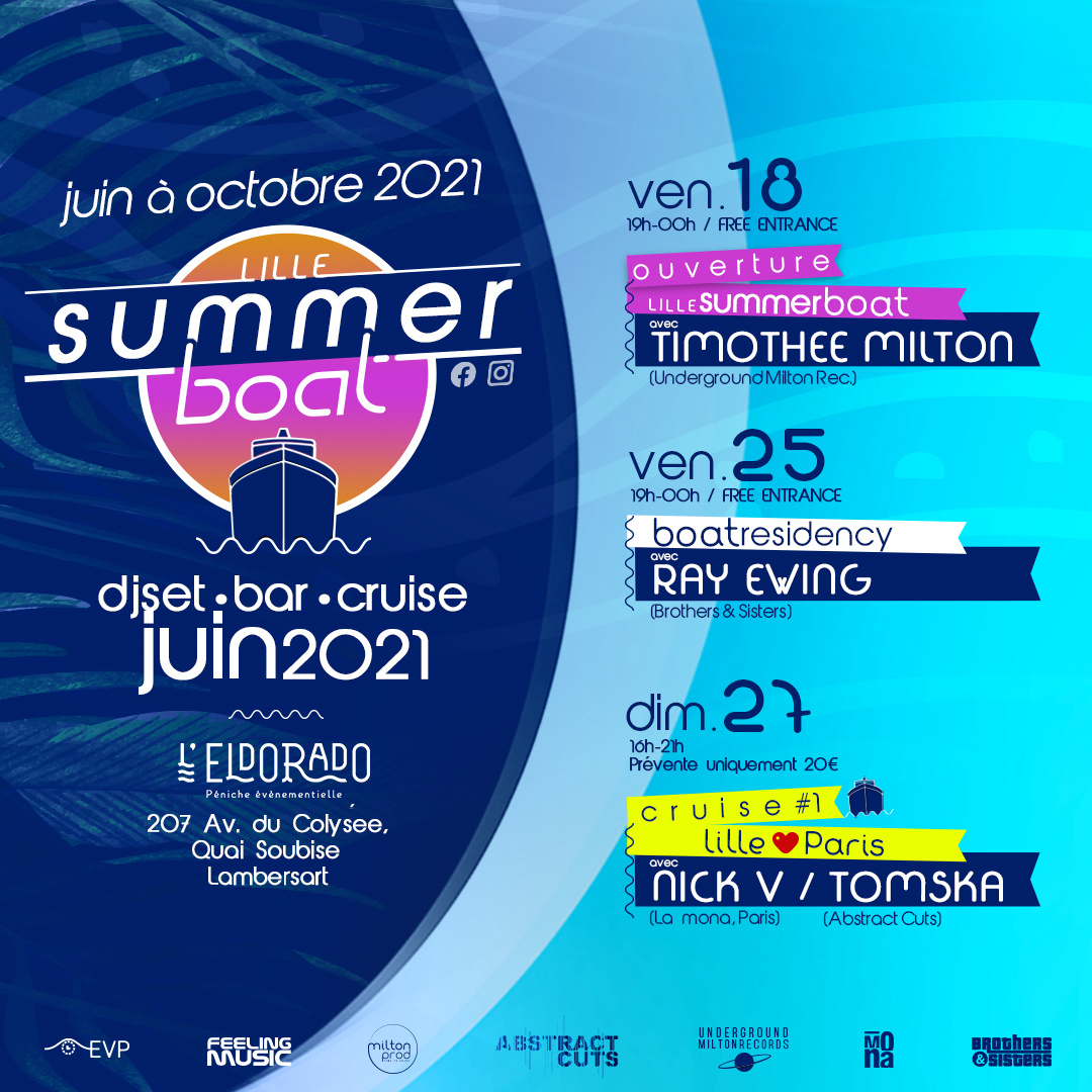 Lille Summer Boat 2021 - Soirées - LillelaNuit.com