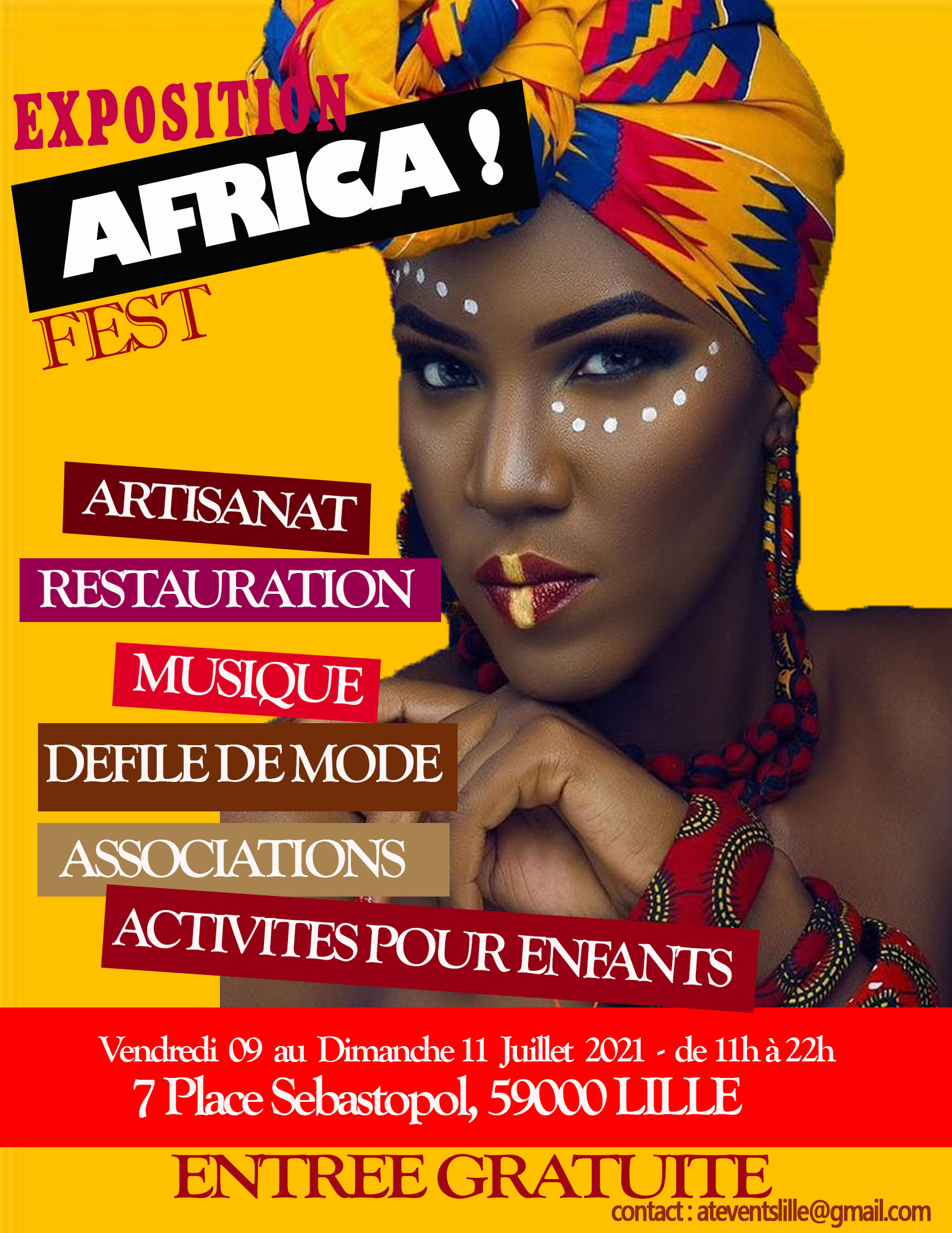 L'exposition Africa Fest - Expositions - LillelaNuit.com