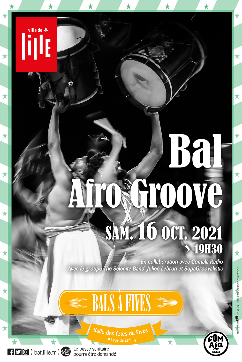 Bal Afro Groove à Fives - Soirées - LillelaNuit.com