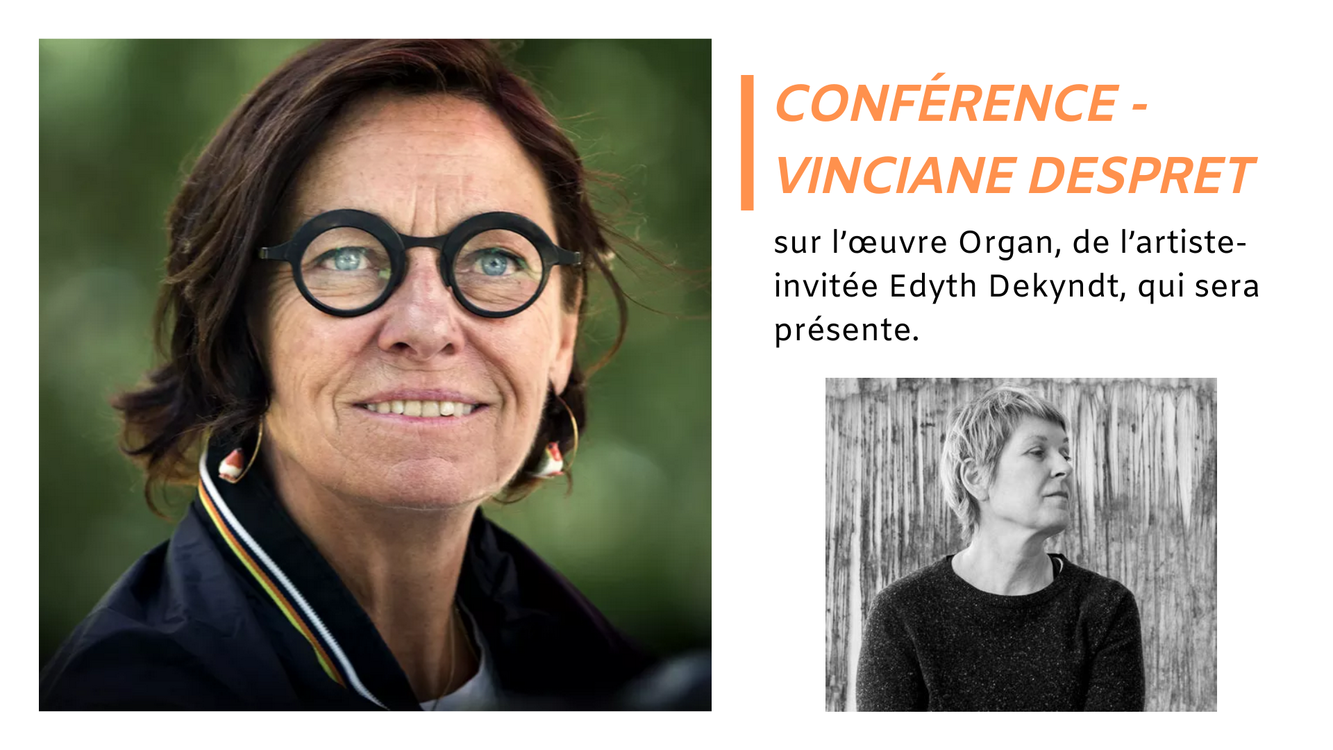 Conférence - Vinciane Despret - Expositions - LillelaNuit.com