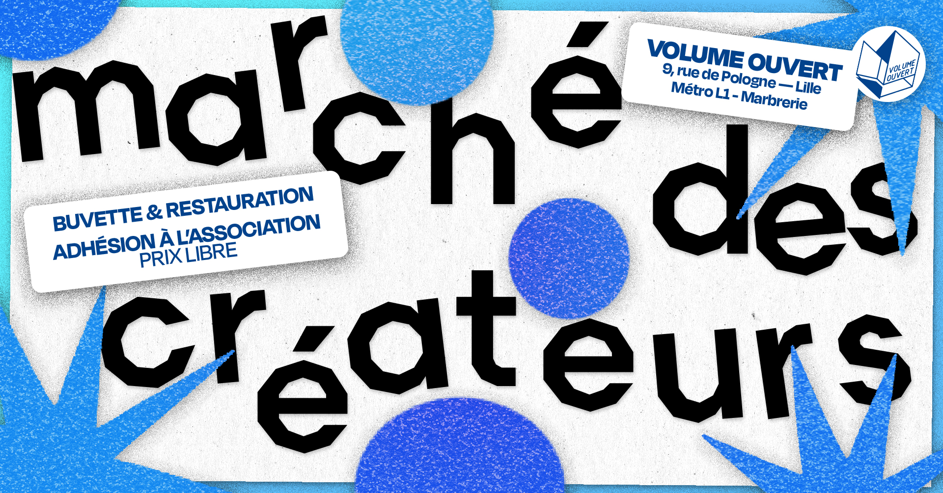 Marché de créateurs au Volume Ouvert - Expositions - LillelaNuit.com