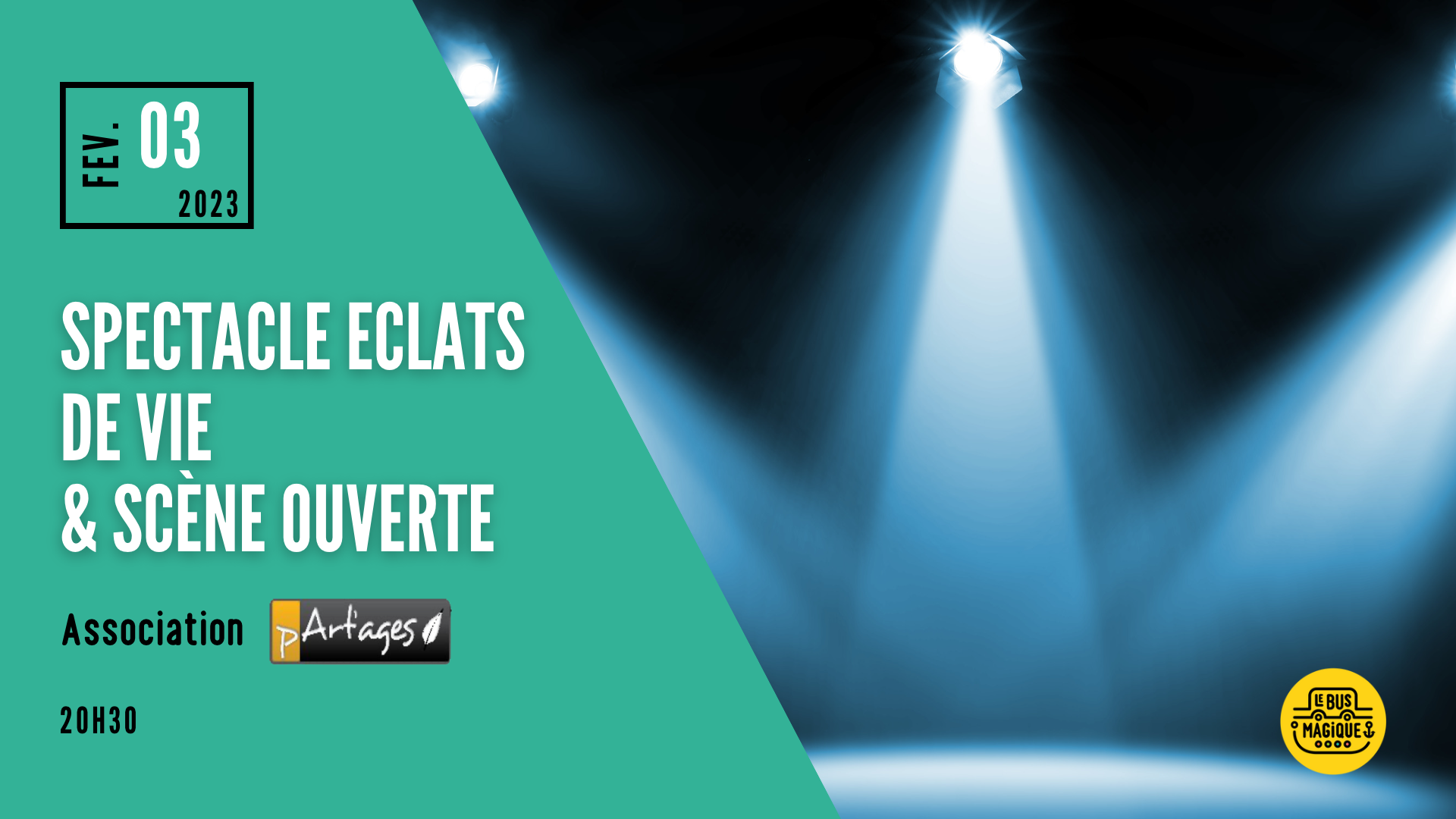 Spectacle Éclats de Vie & scène ouverte - Spectacles - LillelaNuit.com