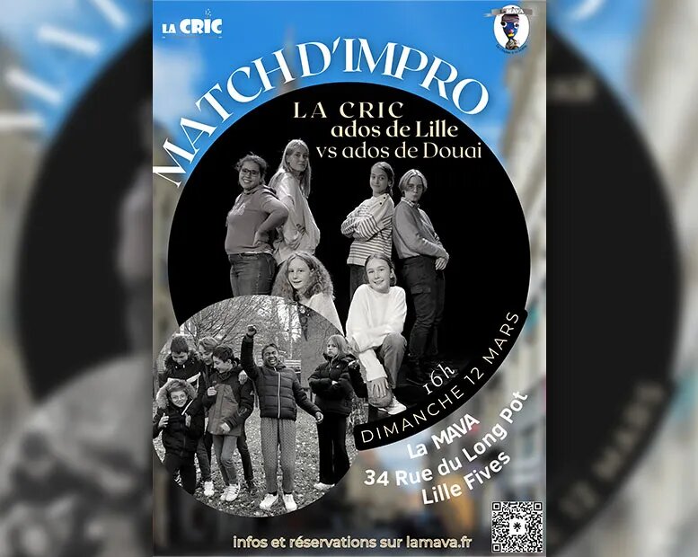 Match d'impro - Ados de Lille vs Ados de Douai - Spectacles - LillelaNuit.com