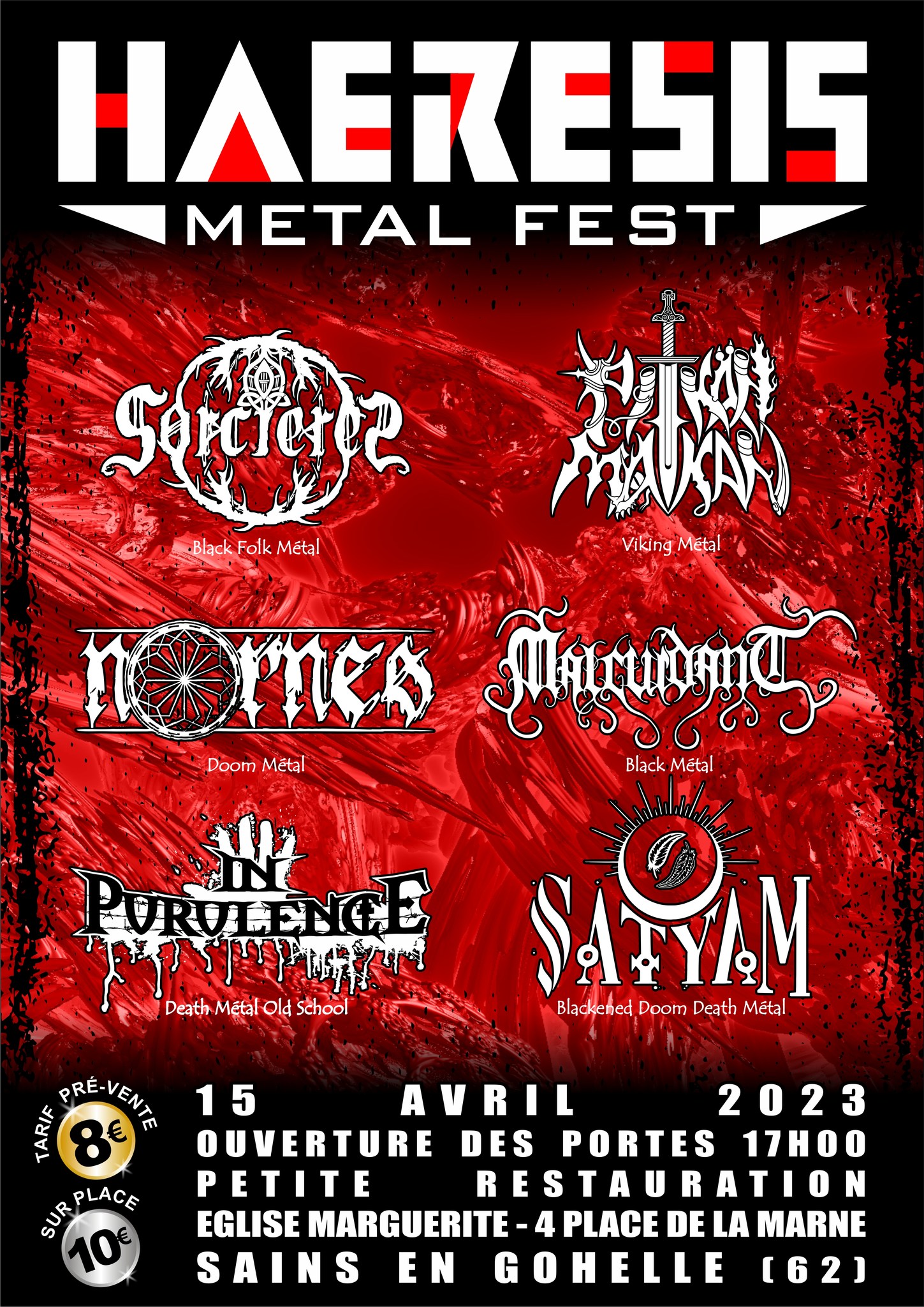 Haeresis Metal Fest 2023 - Concerts - LillelaNuit.com
