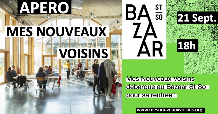 Apéro "Mes nouveaux voisins" au Bazaar St So - Soirées - LillelaNuit.com