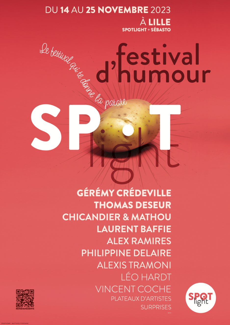Le Festival d'humour du Spotlight - Spectacles - LillelaNuit.com