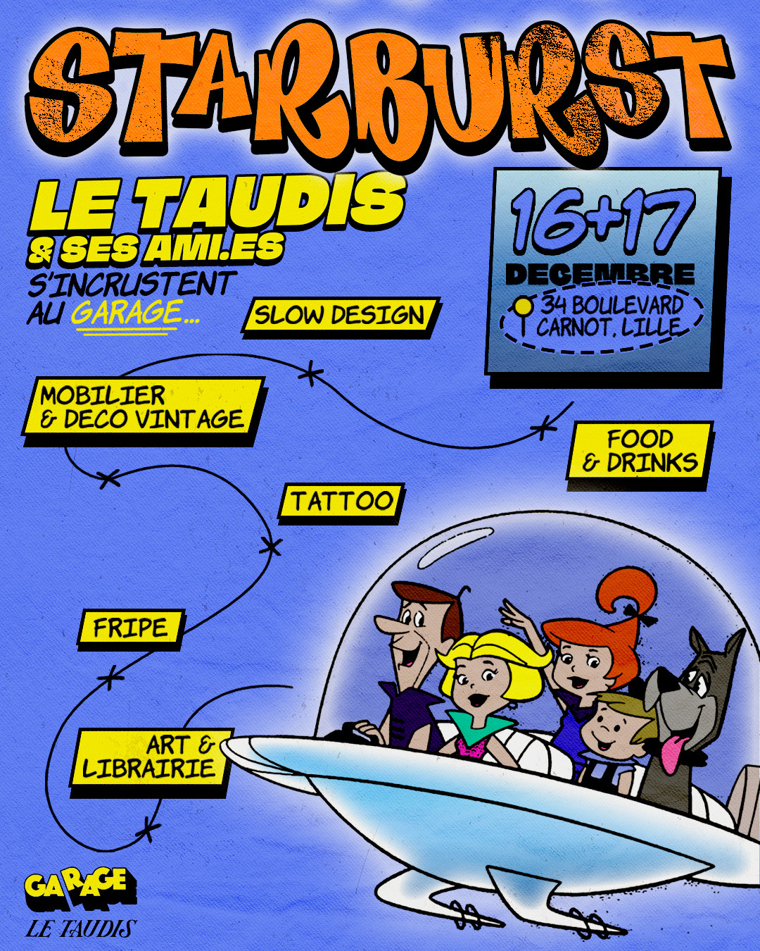 Starburst par Le Taudis - Expositions - LillelaNuit.com