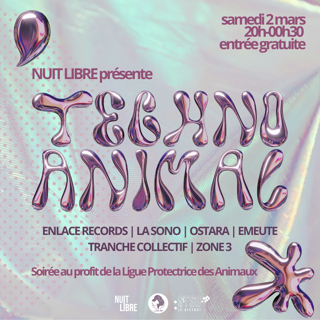 Techno Animal au profit de la LPA - Soirées - LillelaNuit.com