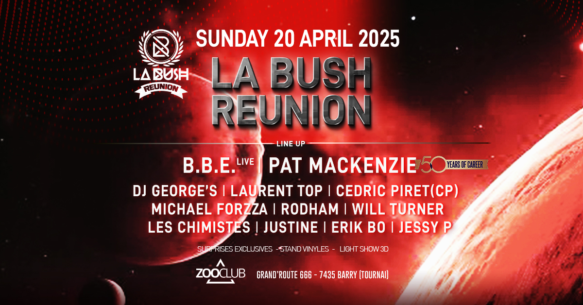 La Bush Réunion au Zooclub - Soirées - LillelaNuit.com