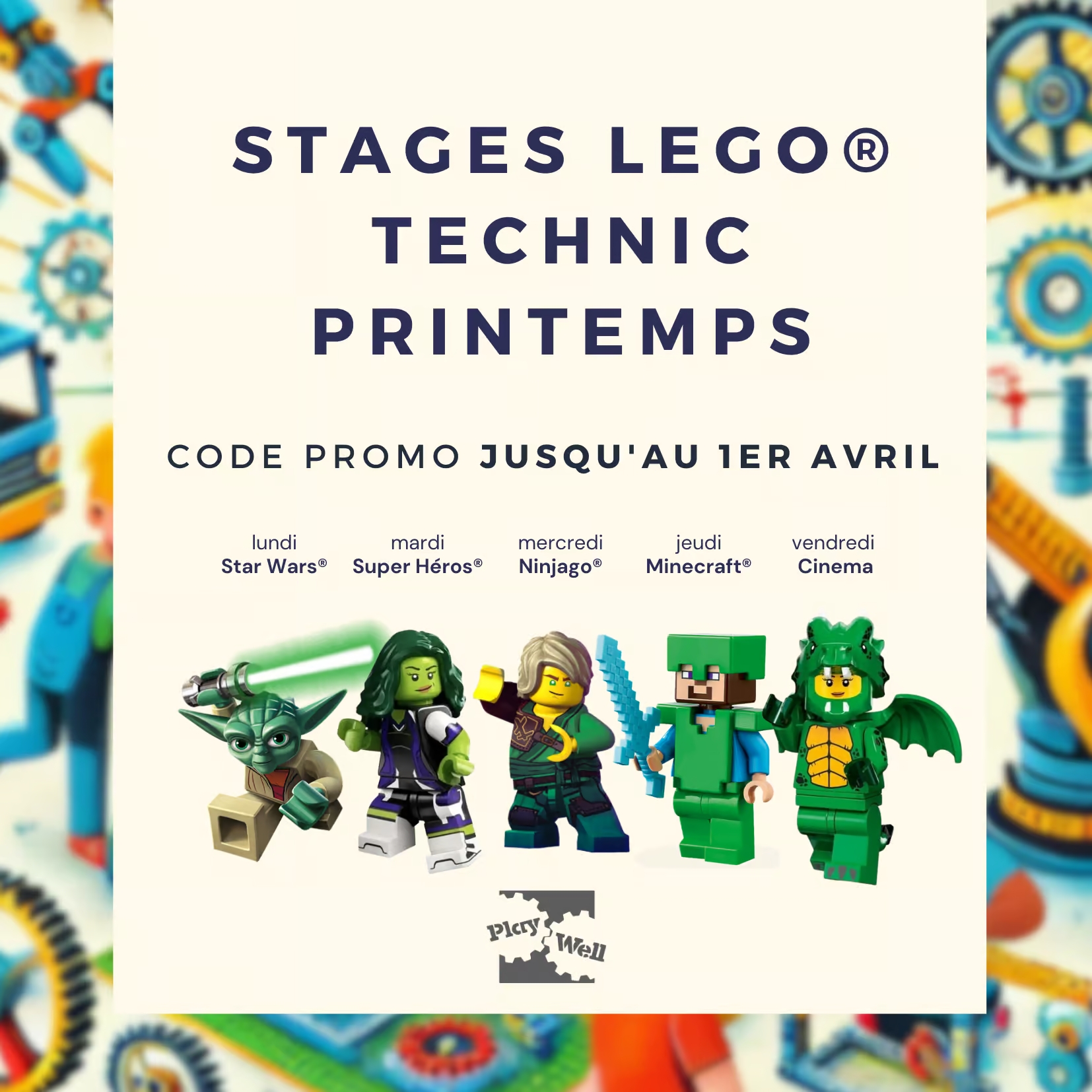 Atelier LEGO pour enfants à Garage - Expositions - LillelaNuit.com