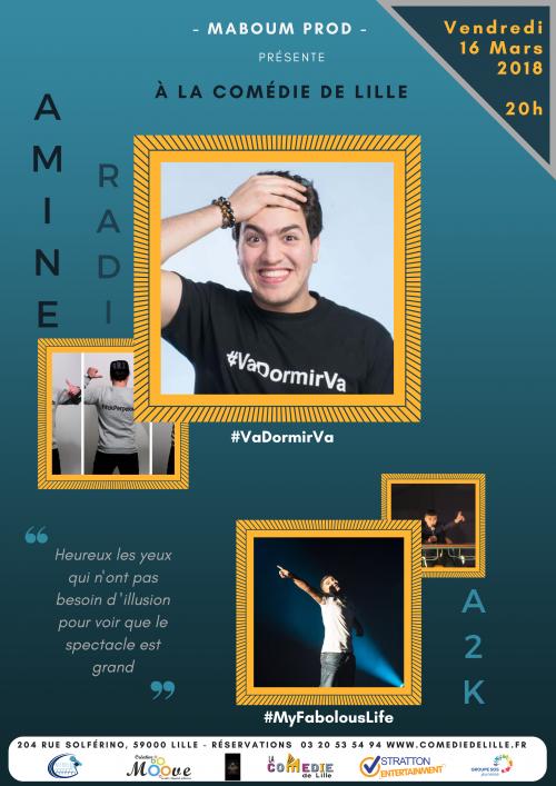 Amine Radi - Spectacles - LillelaNuit.com