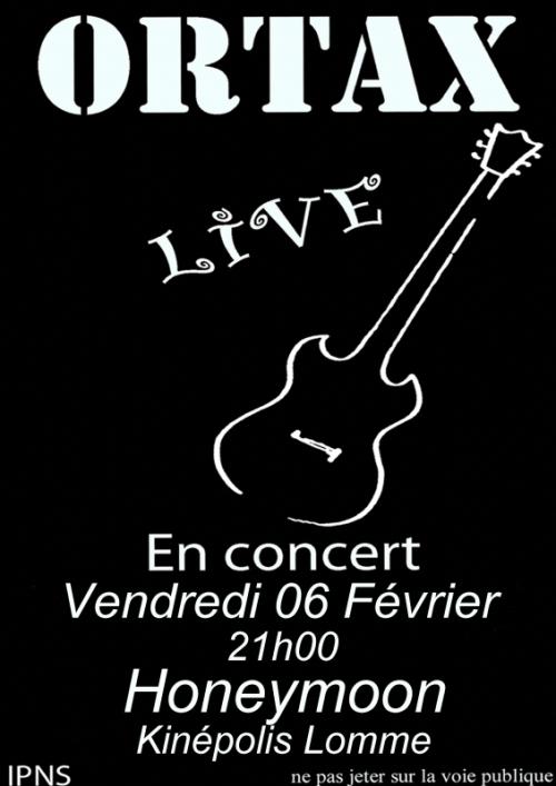 Ortax - Concerts - LillelaNuit.com