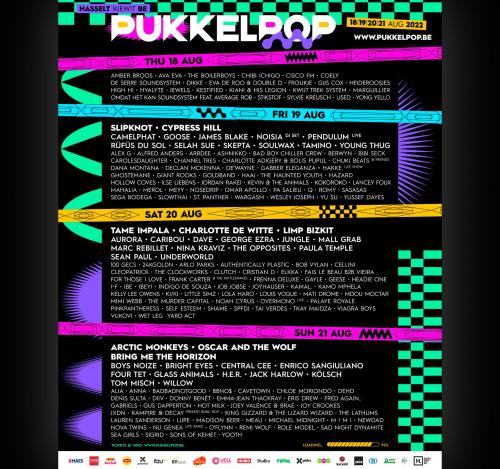 Pukkelpop Festival 2023 - Concerts - LillelaNuit.com